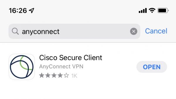Cisco AnyConnect软件下载及更新 – 猫的梯子